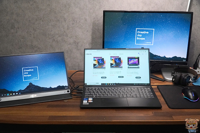 職人首選 效能優異 CJSCOPE FORGE 15T 新世代極致客製筆記型電腦 開箱 評測 - ^(oo)^~小米行動CCC